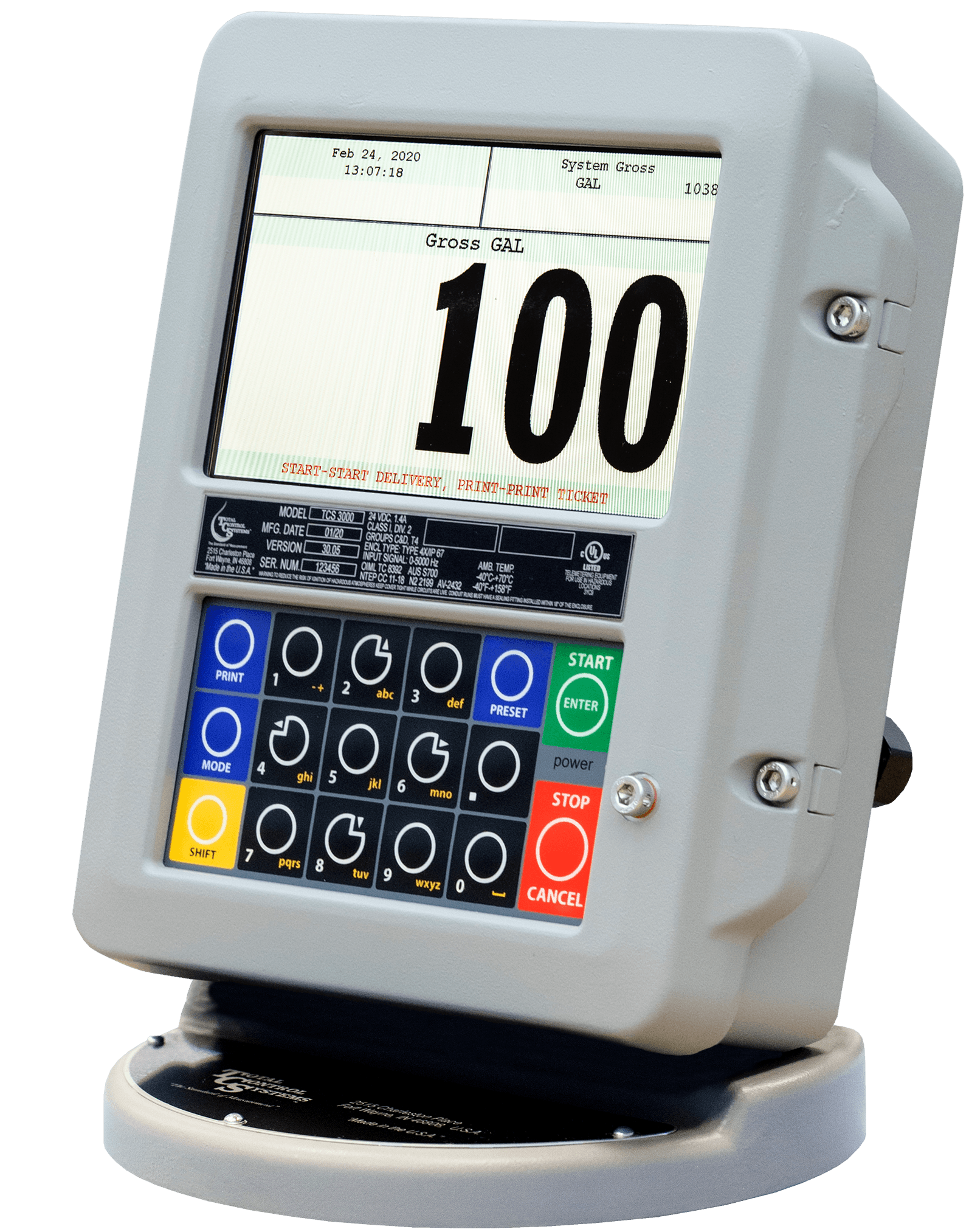 TCS 3000 Electronic Meter Register and Flow Computer | Total Control ...
